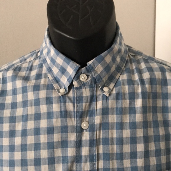 J. Crew | Shirts | J Crew Stretch Secret Wash Cotton Poplin Shirt In Plaid S | Poshmark